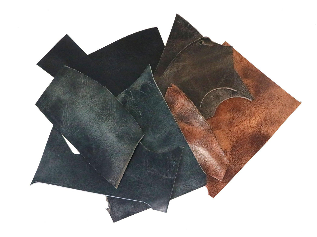 Two Pounds of Vintage Glazed Buffalo Leather Scrap – Stonestreet Leather